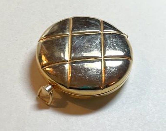 Vintage Estee Lauder Powder Compact Golden Quilt, Lucidity, Goldtone ...