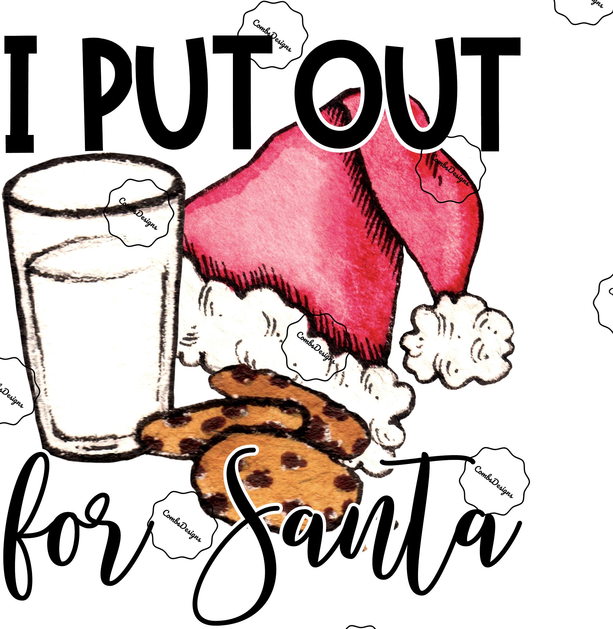 Ready to Press Heat Transfer Sublimation Design / I Put Out - Etsy