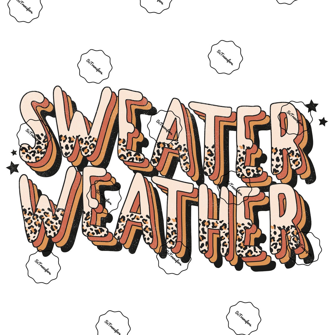 Sublimation Transfer / Ready to Press Heat Transfer / Sweater - Etsy