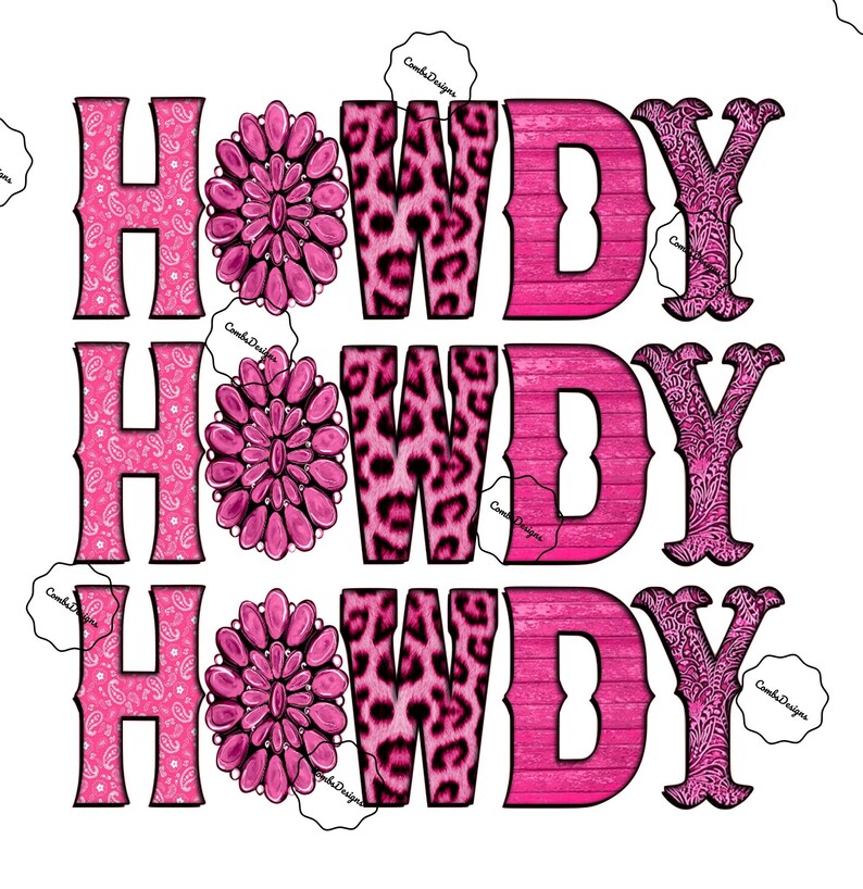 Ready to Press Sublimation Heat Transfer / Howdy / Western / - Etsy
