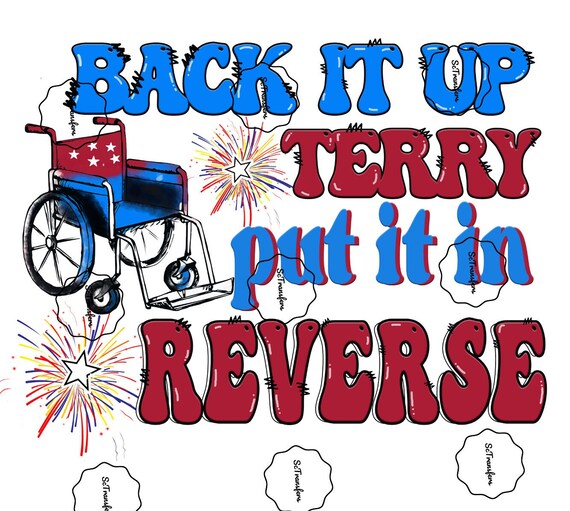 Ready to Press Heat Transfer Sublimation Design / Back It up - Etsy