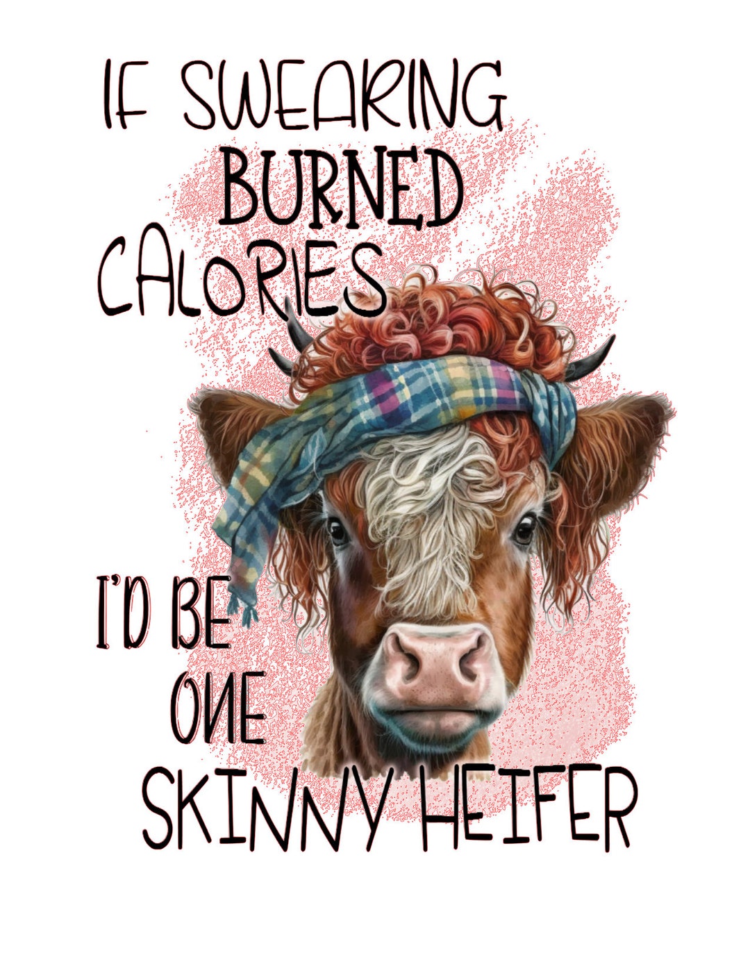 Funny Cow Dtf Transfer, Sublimation Transfer, Ready to Press Heat ...