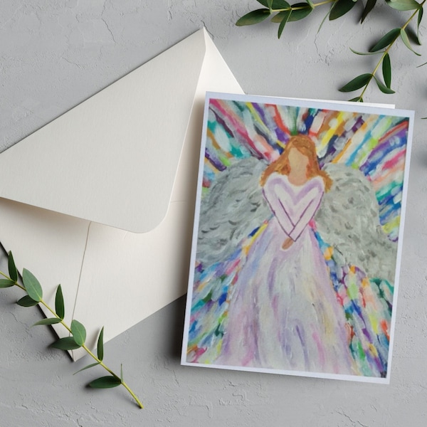 Angel Note Cards - Etsy