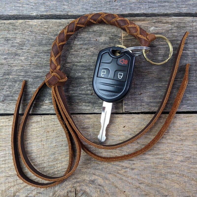 Braided Keychain - Etsy