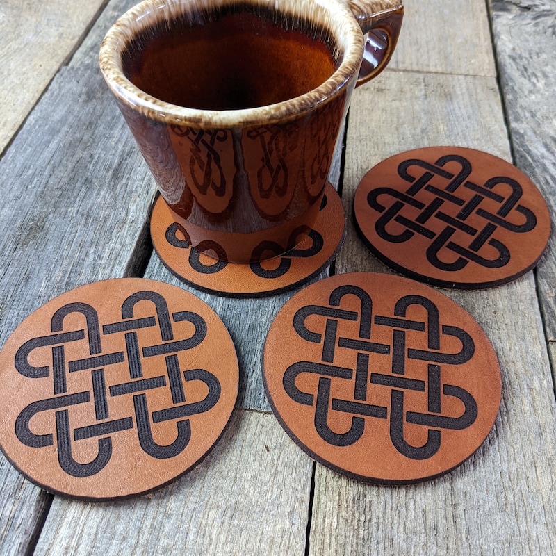 Celtic Knot Coasters - Etsy