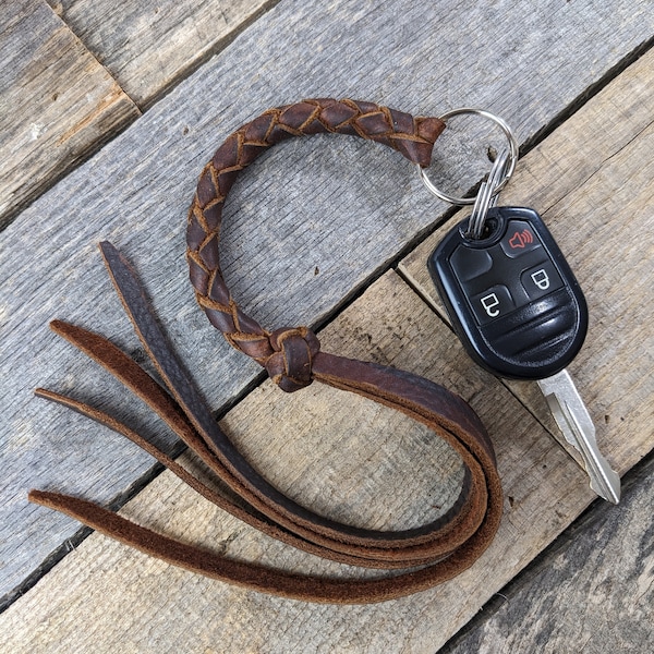 Leather Round Wristlet Purse - Etsy