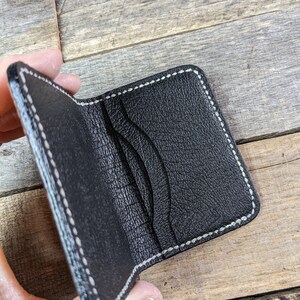 Tooled Leather Mini Bifold Wallet for Cards ID With USA Western Border ...