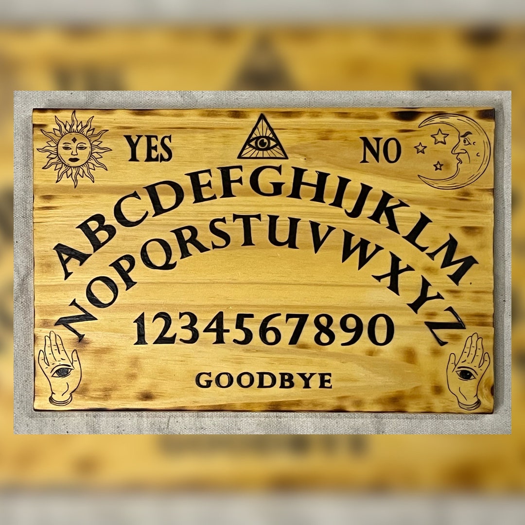 Ouija Board - Pyrography - Etsy