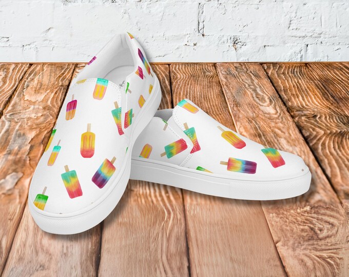 HAND PAINTED Ice Cream SHOES, Baby/toddler, Child/youth, and Womens ...