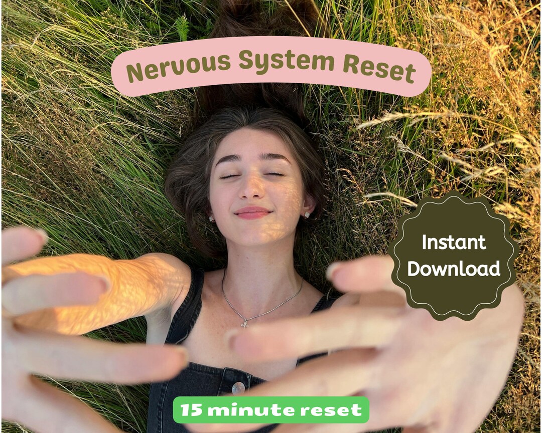 Nervous System Reset Meditation Help for Stress, Anxiety, Mental Health - Etsy