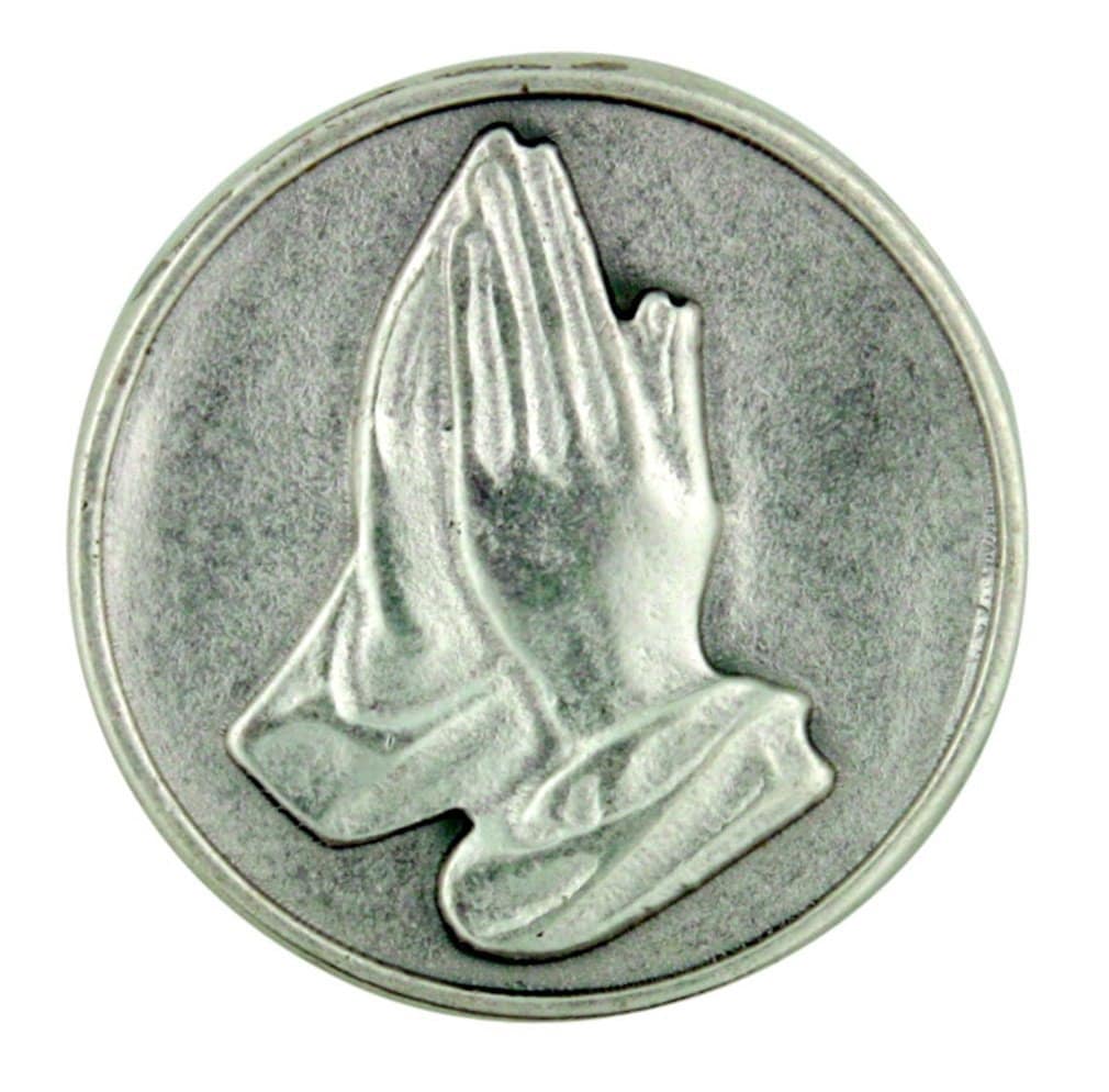 Set of Three Serenity Prayer Tokens. Coin Token With Praying - Etsy