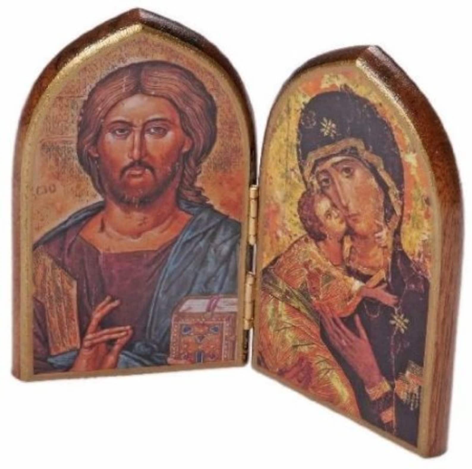 Icon of the Our Lady and Child Icon. Icon of Jesus Christ - Etsy