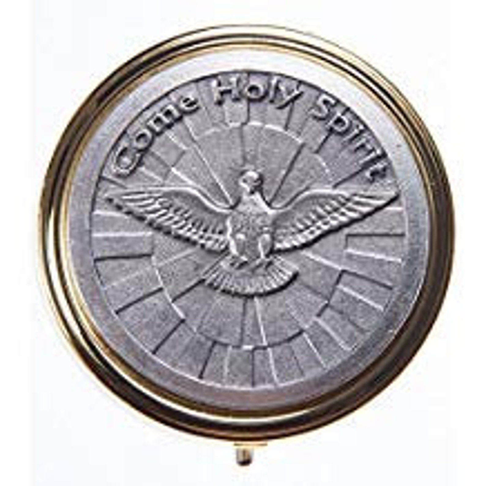Holy Communion Pyx. Pyx for Communion Wafers. come Holy Spirit Pyx. - Etsy