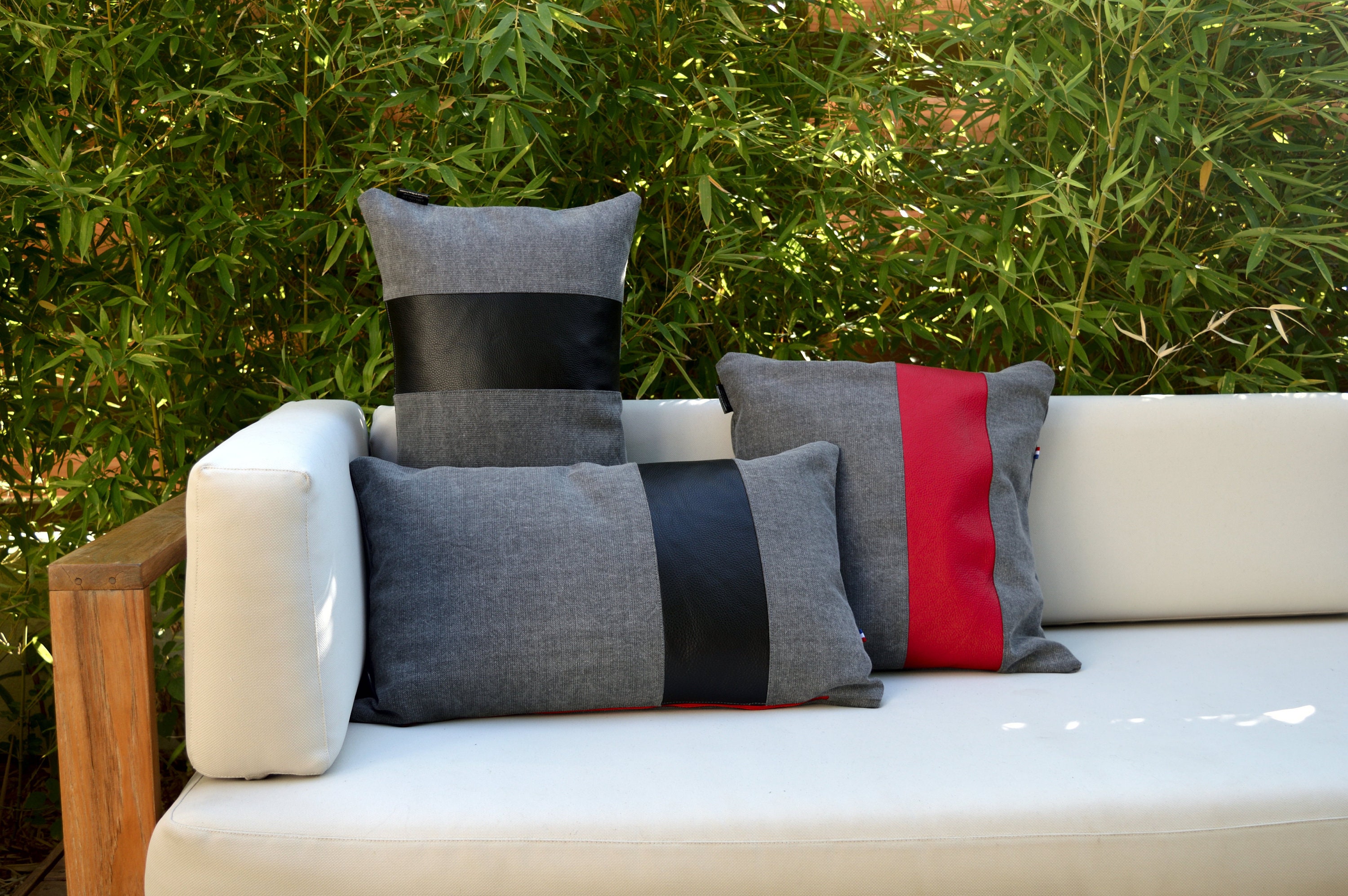 Handcrafted Designer Throw Pillow Cover Gray Linen Cotton - Etsy