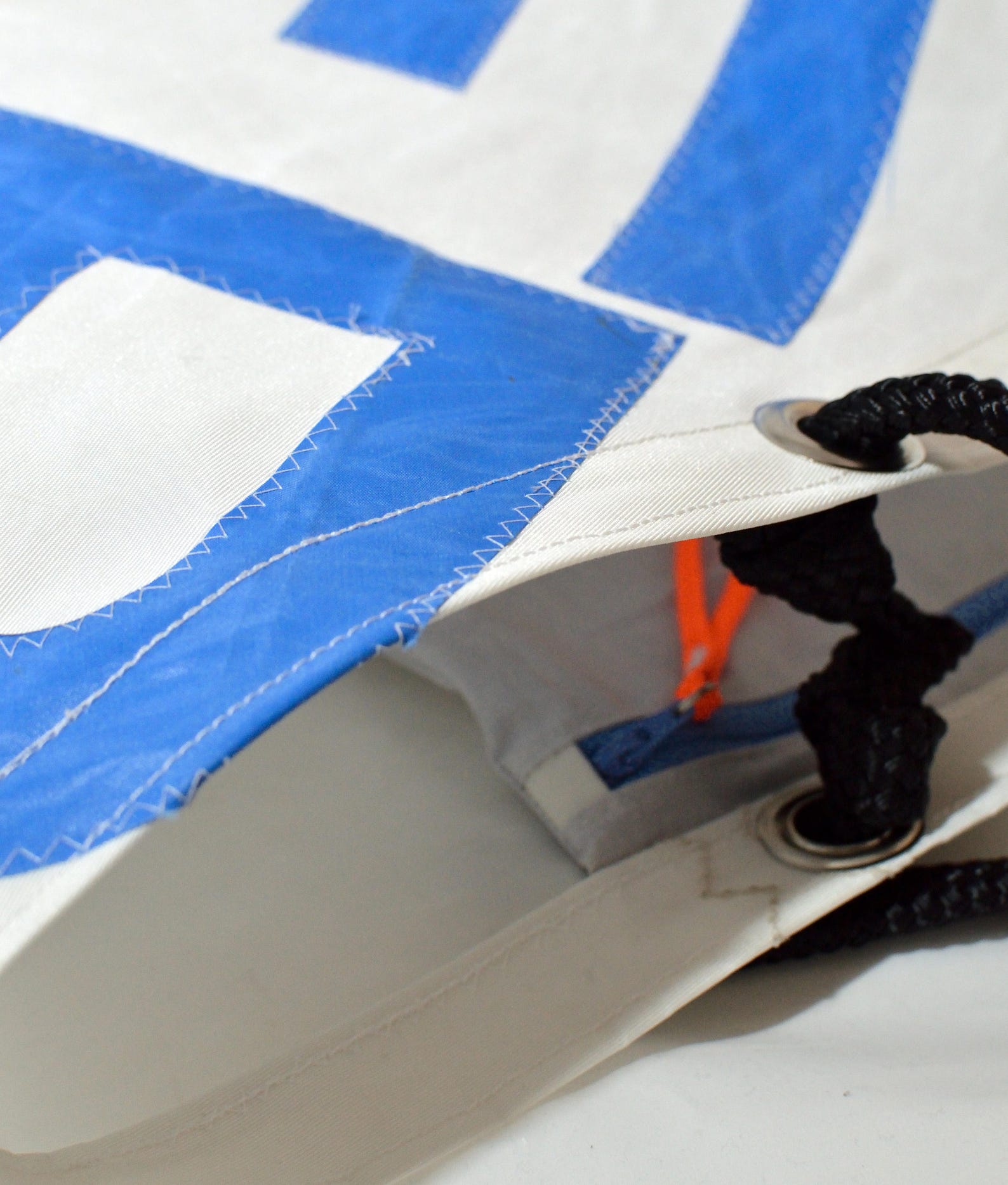 Upcycled Bag Recycled Main Sail Tote Bag Custom Order Monogram - Etsy