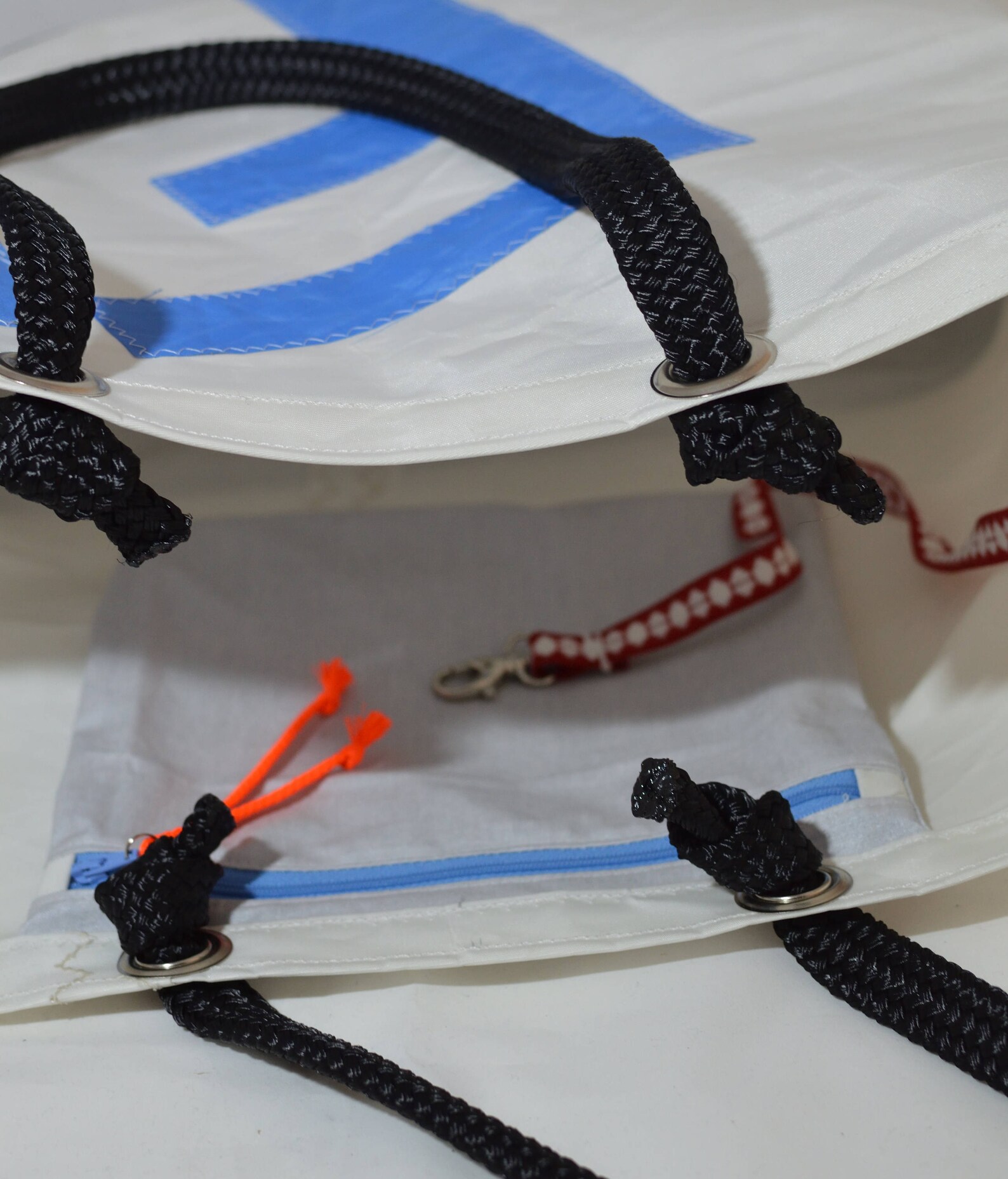 Upcycled Bag Recycled Main Sail Tote Bag Custom Order Monogram - Etsy