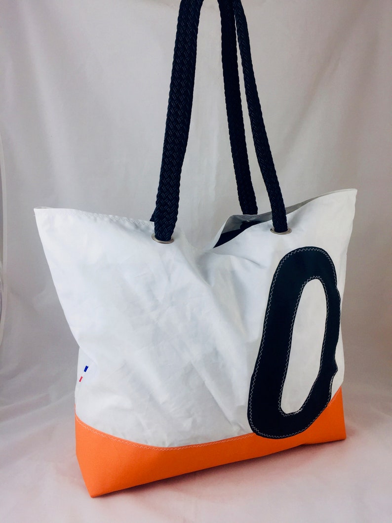 SEA BAG Upcycled Bag Handcrafted Recycled Sail Beach Travel Tote Women ...