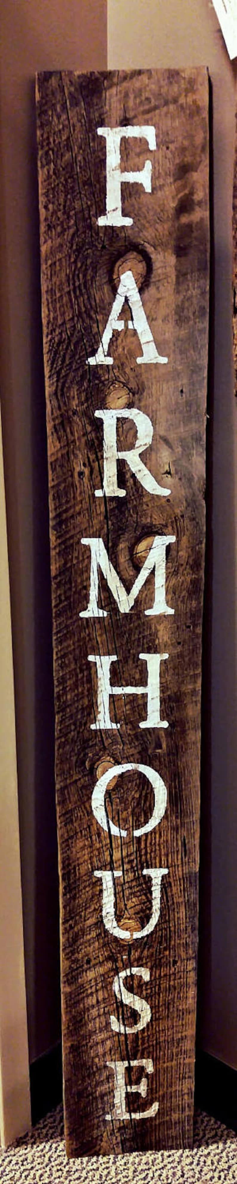 Barnwood Sign Farmhouse - Etsy