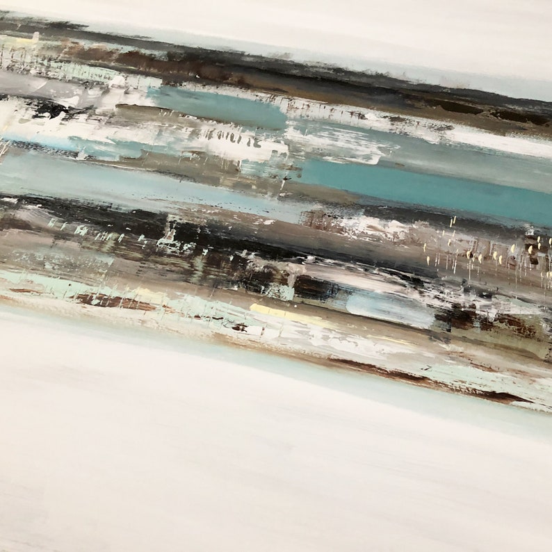 HUGE ABSTRACT ART Wood Wall Art Reclaimed Wood Art on Wood - Etsy