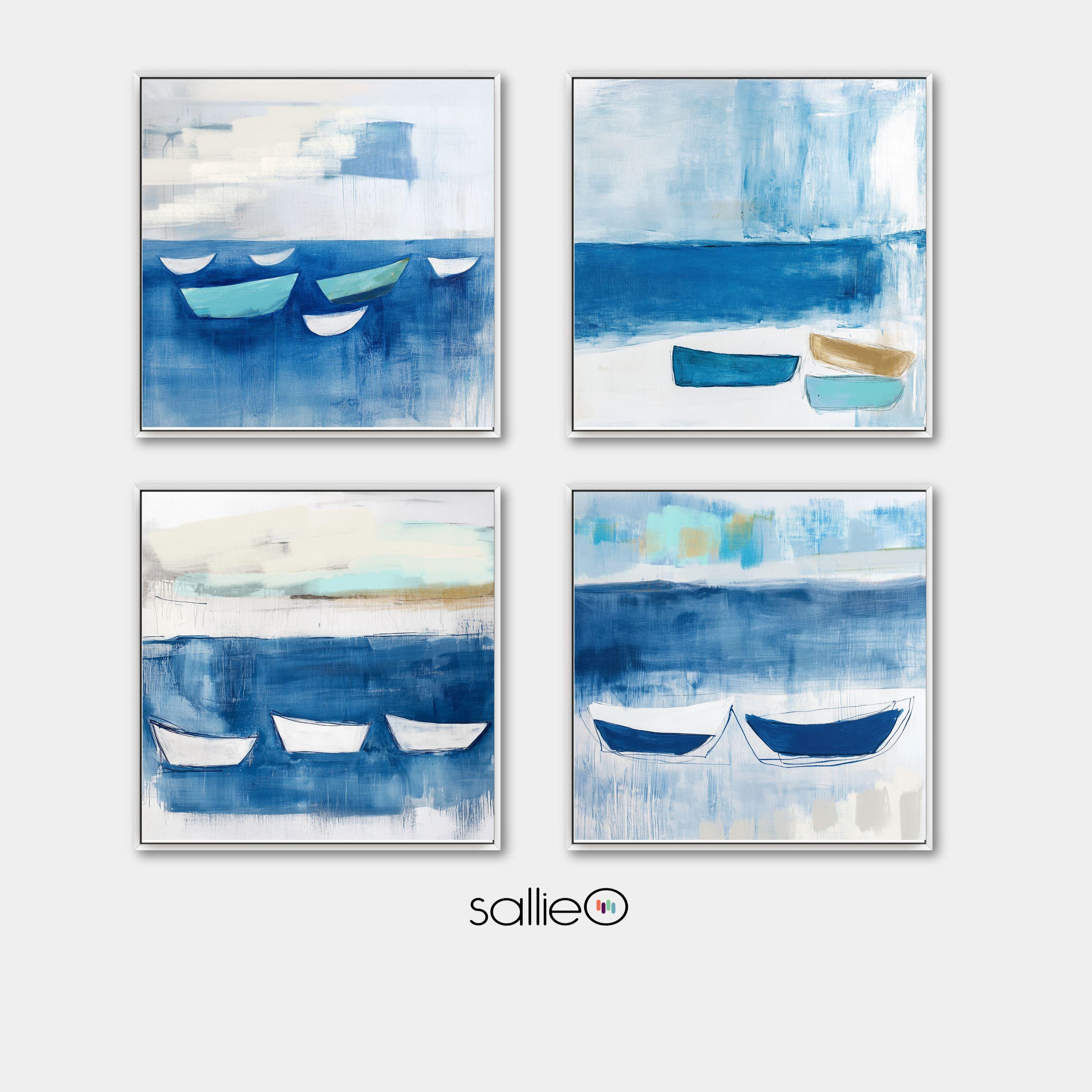 Boat Wall Art, Square Nautical Boat Print, Beach Decor Artworks ...