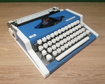 Blue Typewriter | Etsy