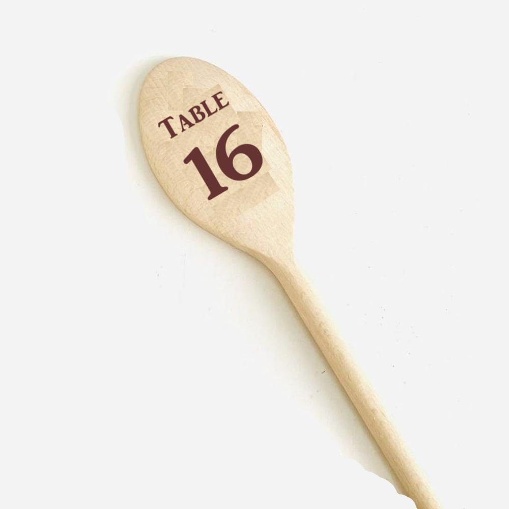 Personalised Engraved Wooden Spoon 40cm 5 Designs, Head Chef, Star ...