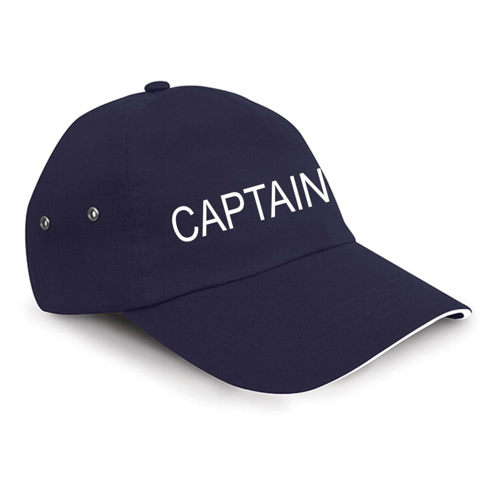 Personalised Embroidered Navy Yachting Boating Caps Hat - Etsy UK