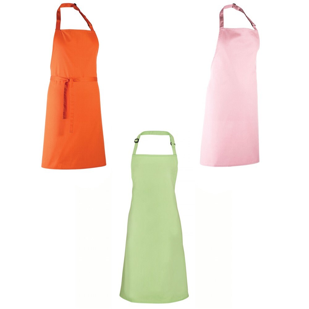 Personalised Customised Business Company Bib Aprons Printed | Etsy