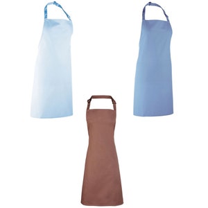 Personalised Customised Business Company Bib Aprons Printed With Your ...