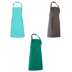 Personalised Customised Business Company Bib Aprons Printed With Your ...