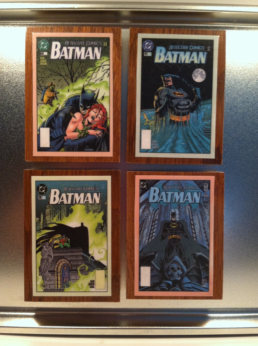 Set of 4 Batman Magnets Detective Comics - Etsy