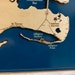 Alligator Point Map Florida Coast Map Custom Wood Map - Etsy