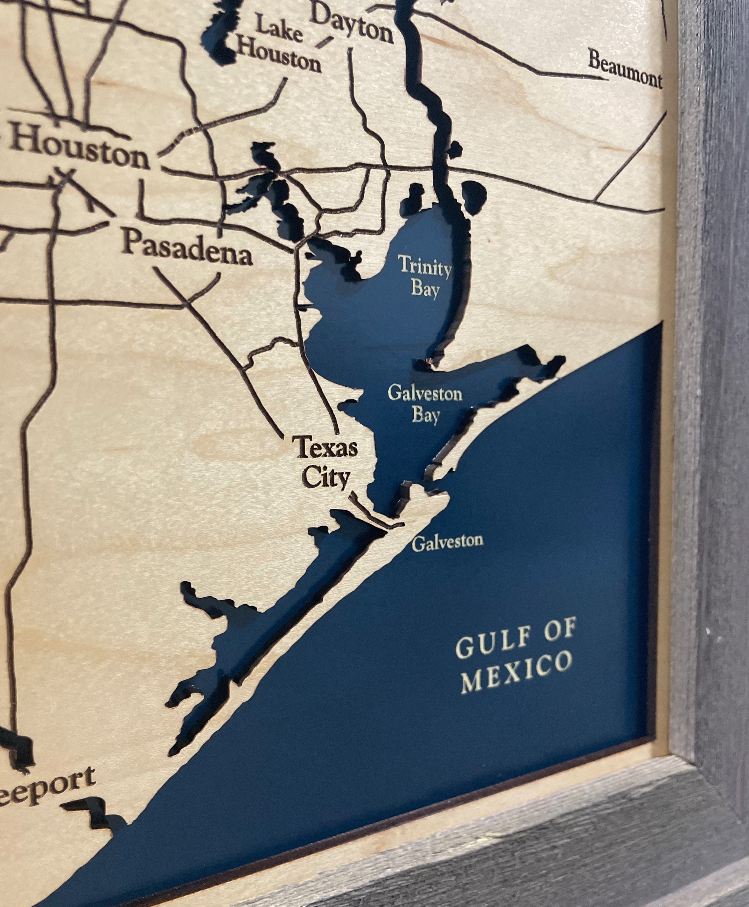 Trinity River Map Texas Map Dallas Map Custom River Map - Etsy Ireland