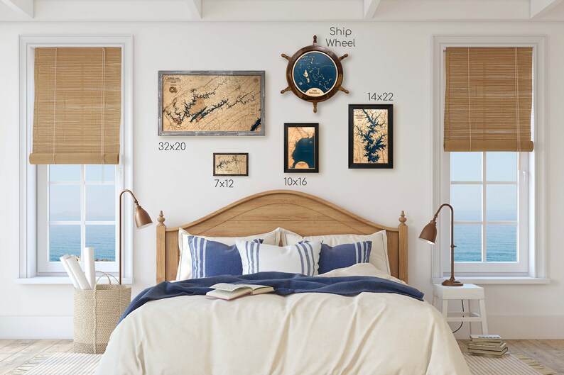 Angle Inlet Map Custom Wood Map Wood Lake Map Lake of the - Etsy