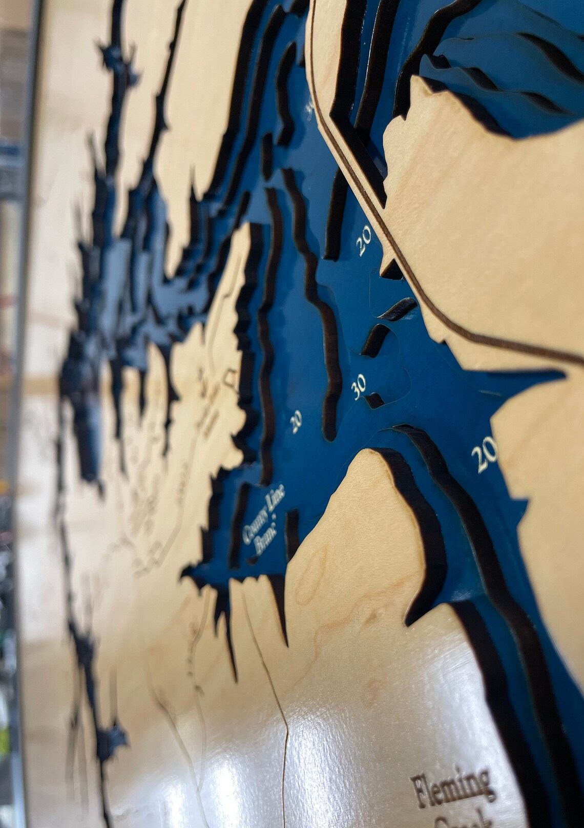 Patoka Lake Map Patoka Lake Wood Lake Map Wood Lake Sign - Etsy