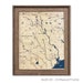 Trinity River Map Texas Map Dallas Map Custom River Map - Etsy