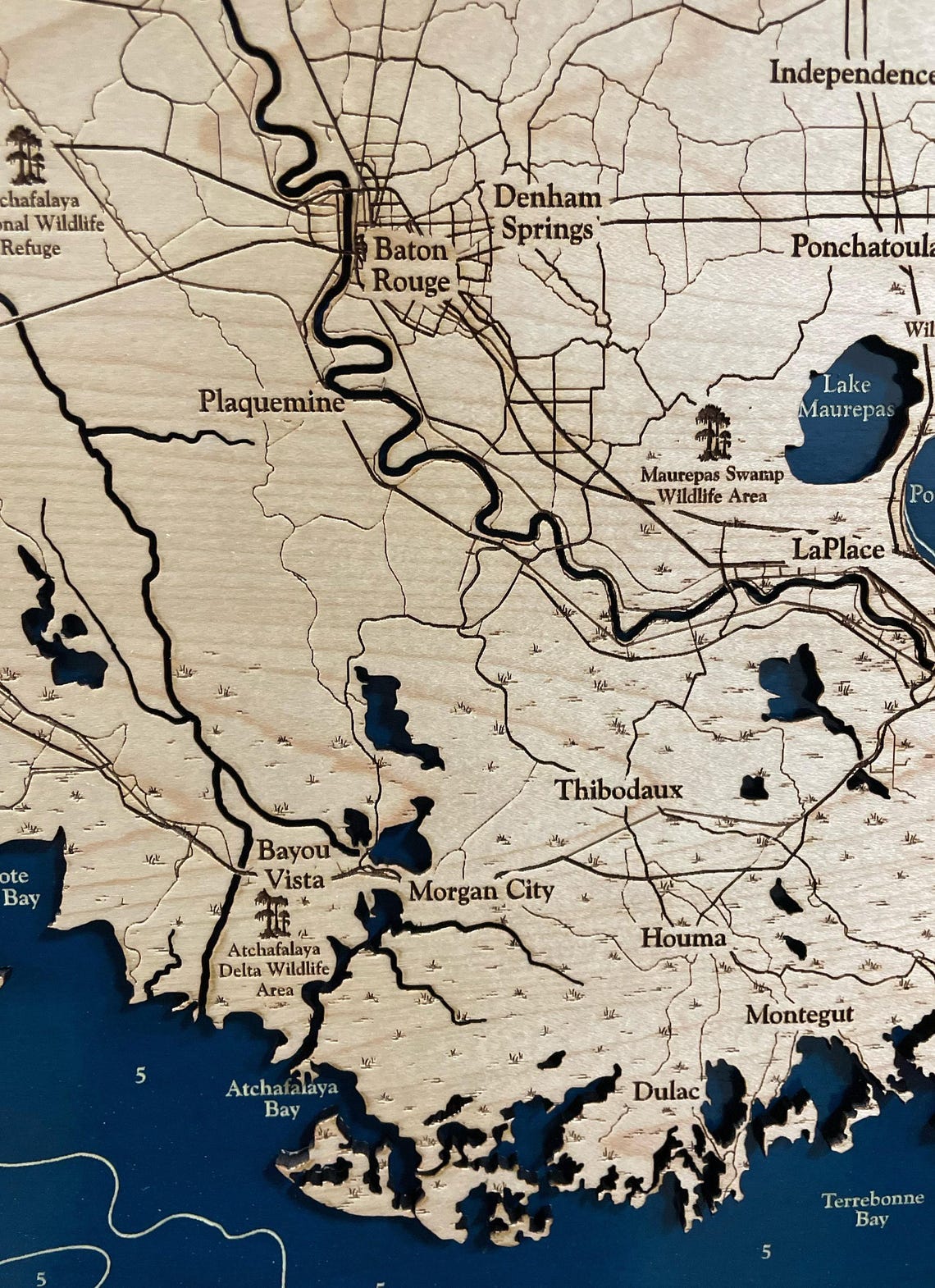 Acadiana Map, Cajun Country Map, New Orleans Map, Lake Pontchartrain ...
