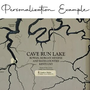 Nagawicka Lake Map, Oconomowoc Lake Map, Custom Wood Map, 3D Wall Art ...