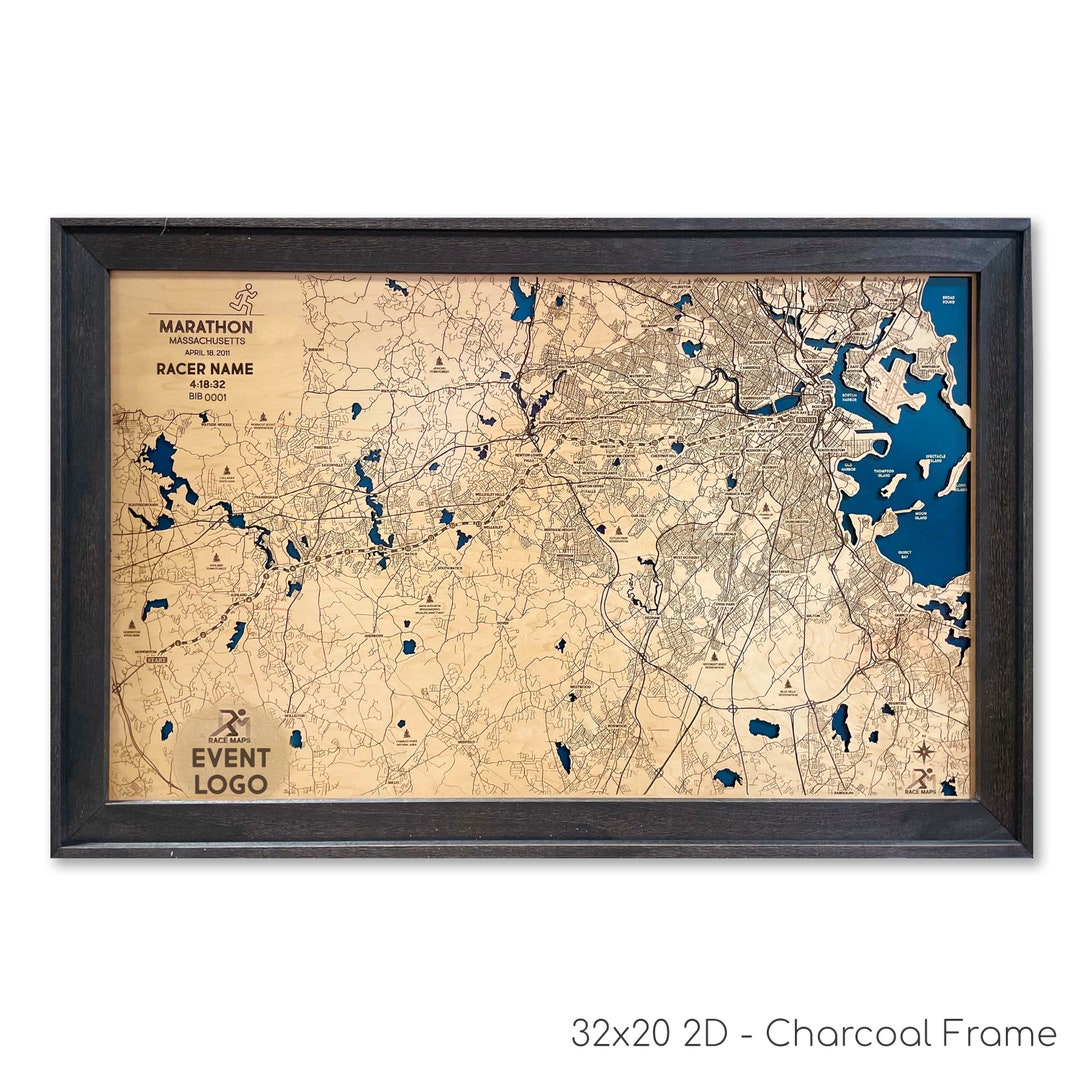 Custom Marathon Map, Marathon Gift, Race Map, Marathon Map, Gifts for ...