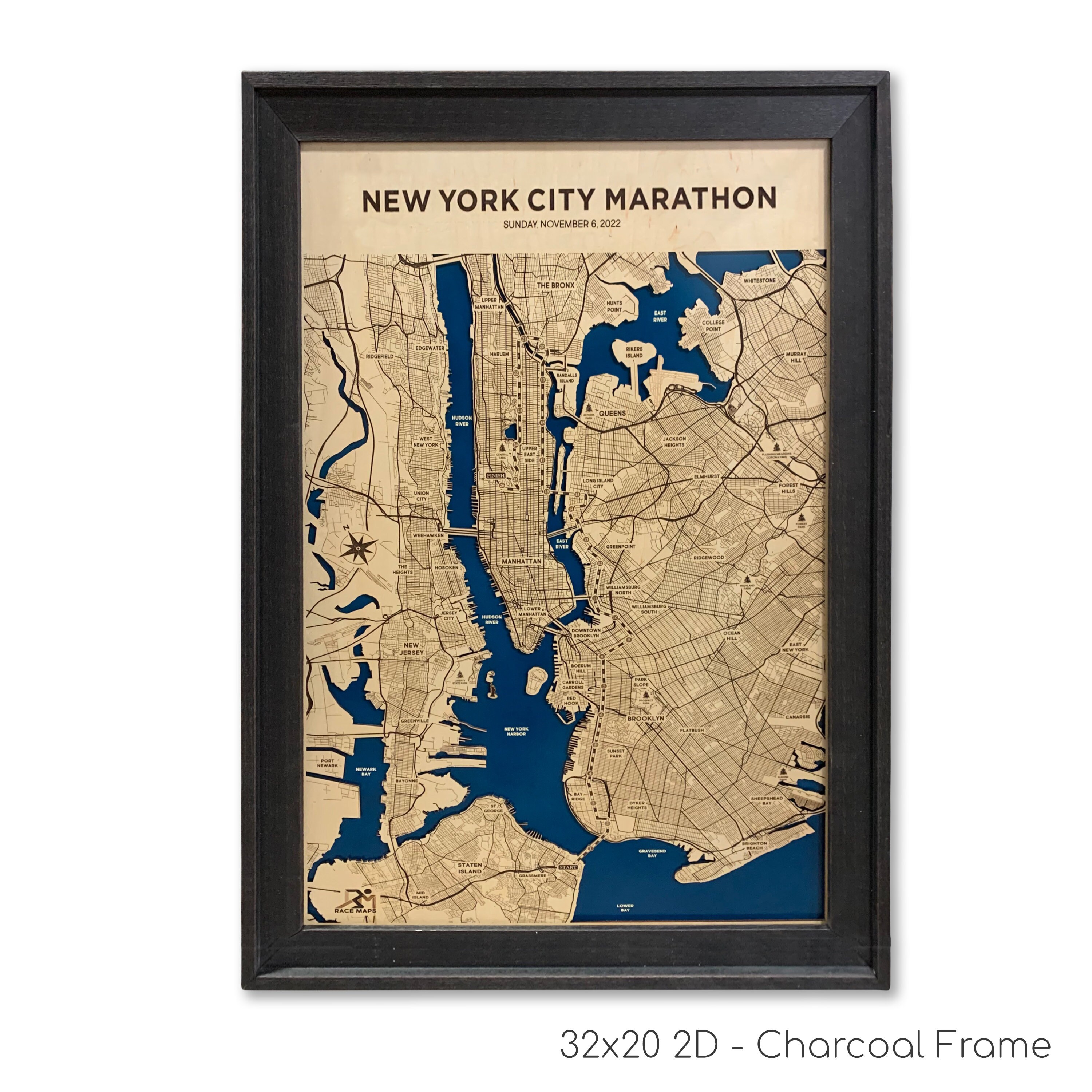 New York Marathon Map 2022