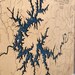 Laurel River Lake Map Laurel River Map Custom Lake Art 3D - Etsy