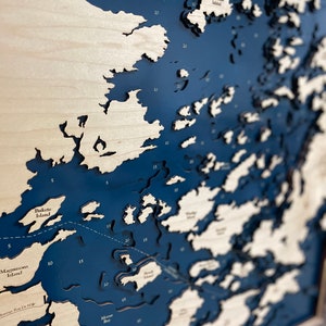 Angle Inlet Map, Custom Wood Map, Wood Lake Map, Lake of the Woods Map ...