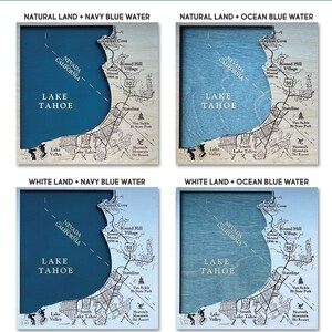 Lake Chemung Map, Custom Wood Map, Custom Lake Art, 3D Wall Art ...