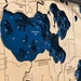 Nagawicka Lake Map Oconomowoc Lake Map Custom Wood Map 3D - Etsy