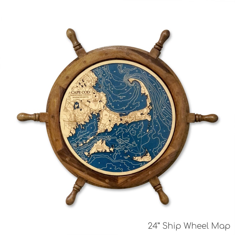 Cape Cod Map Cape Cod 3D Map Cape Cod Wood Map 3D Wood Map - Etsy