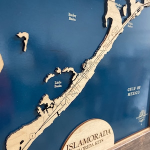 Islamorada, Islamorada Map, Florida Keys Map, Wood Florida Keys Map ...