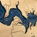Lake Tschida Map Lake Art Custom Wood Map 3D Wall Art - Etsy