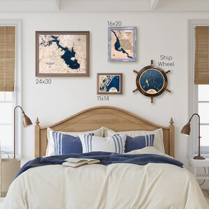Southwest Florida Map, Tampa Bay, Custom Wood Map, Naples, Marco Island ...