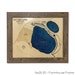 Bay Tree Lakes Map Custom Wood Map Custom Lake Art 3D Wall - Etsy
