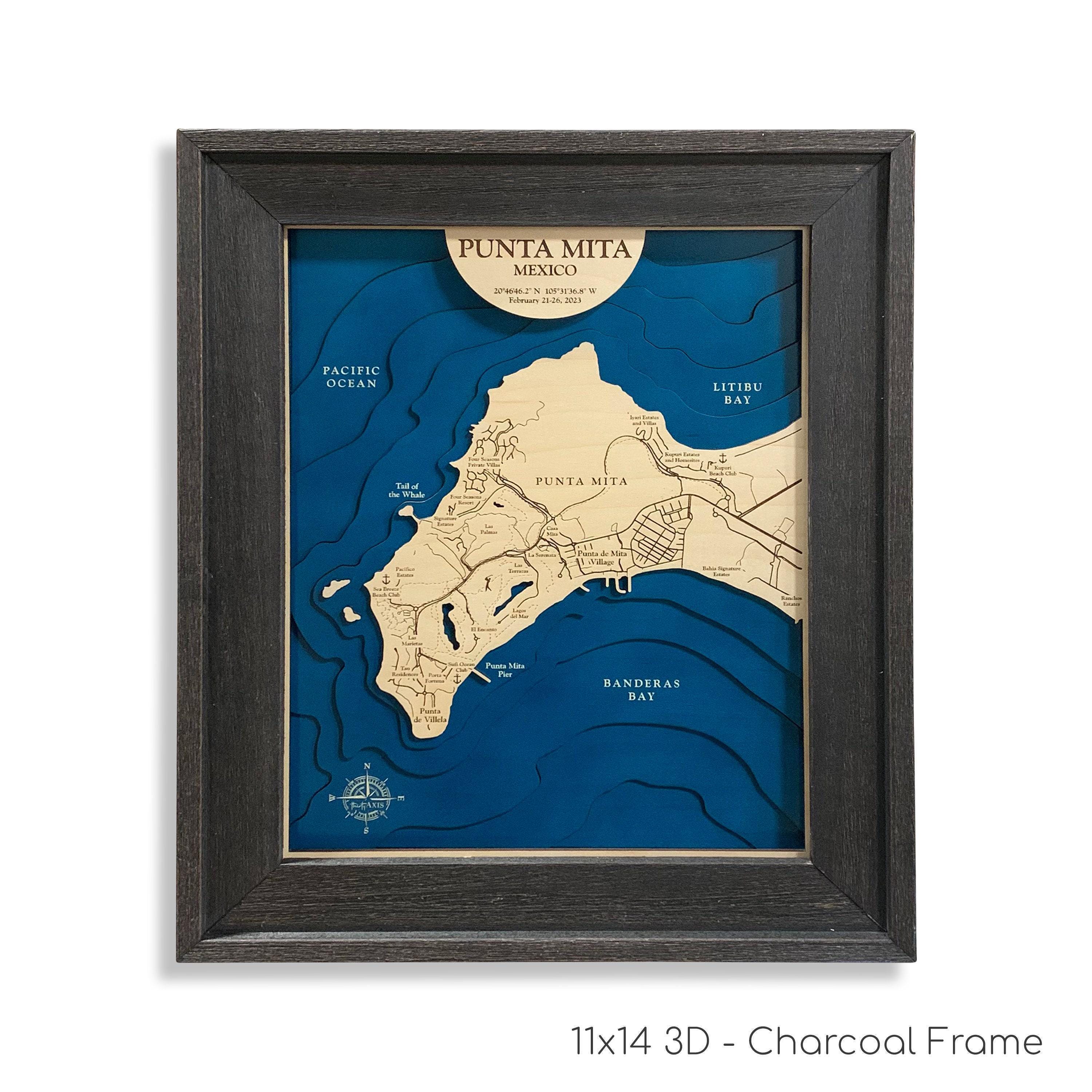 Punta Mita Mexico Map